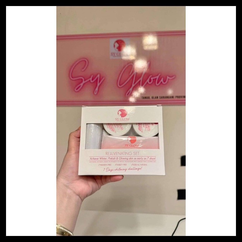 SY Glow Rejuvenating Set (7 days whitening challenge) | Shopee Philippines