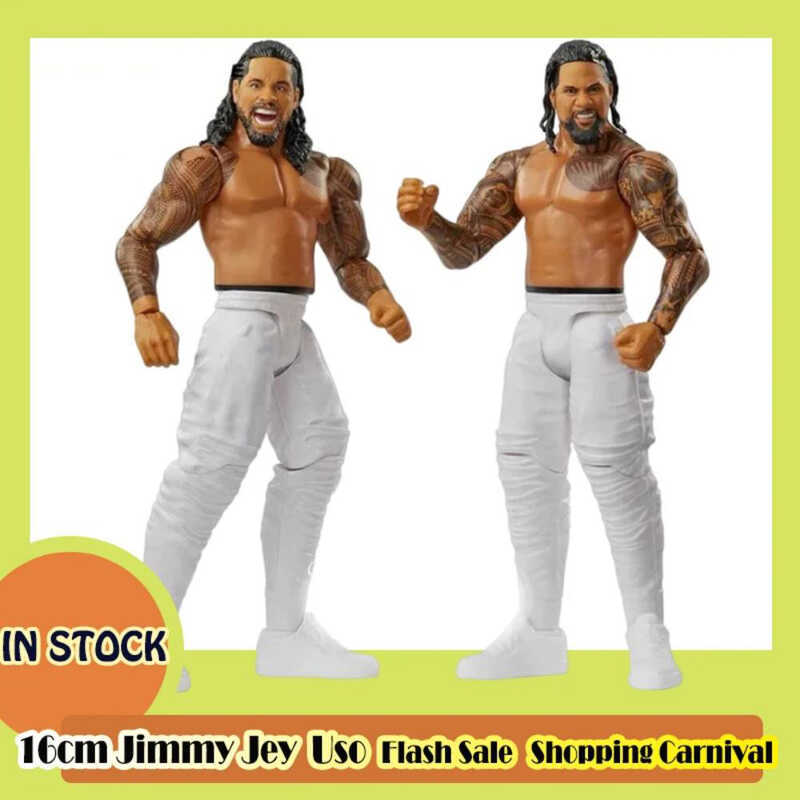Wwe Action 16cm Jimmy Jey Uso Anime Figure The Usso Brothers Fighting ...