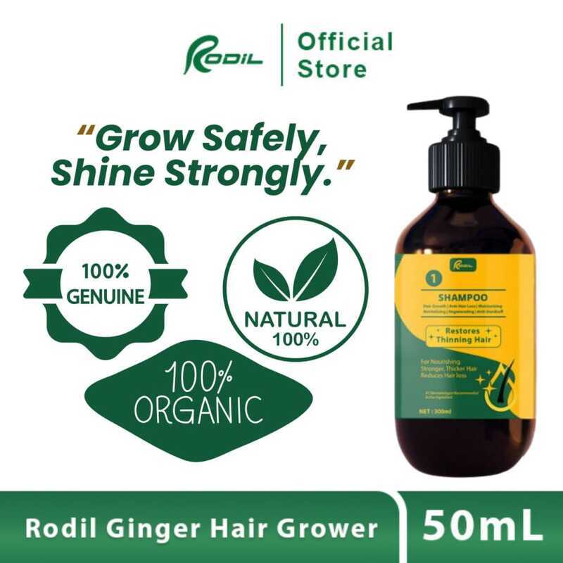 Rodil Growth Shampoo 1 Restores Thinning Anti Hair Loss Moisturizing ...