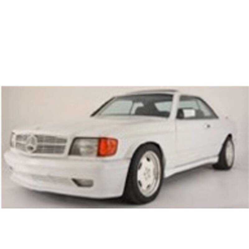 Solido 1:43 Mercedes-Benz 560 SEC 560Sec AMG WIDEBODY White Car Model ...