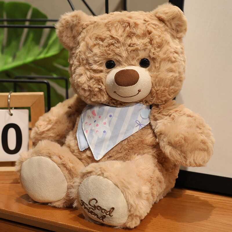 Bib Cute Bear Plush Toy Happy Squad Bib Puppy B Doll Children s Day ...