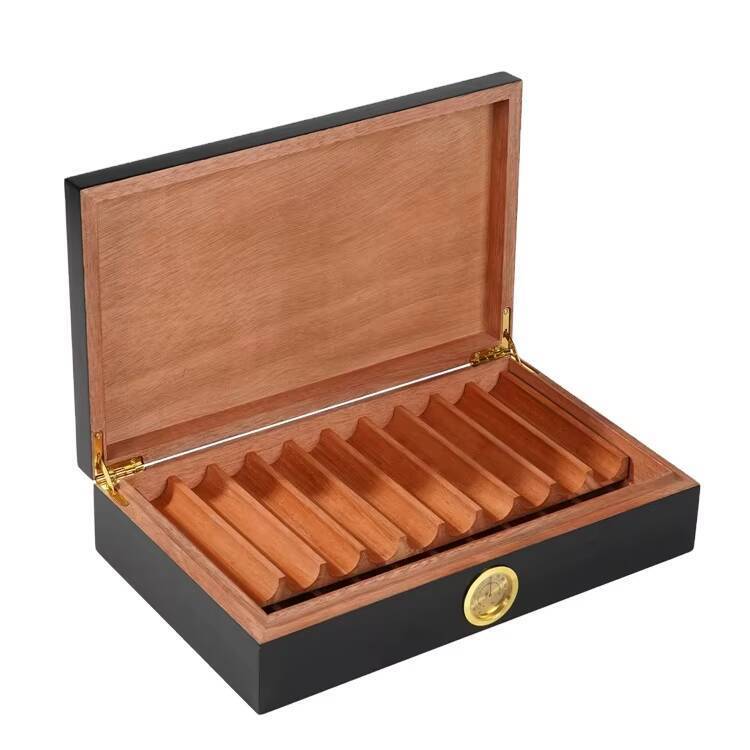 ODM Reusable Custom Packaging Box Wooden Cigar Humidor Handmade Cigar ...
