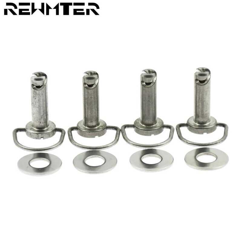 Fasteners Motorcycle Saddlebag Mounting Pin Studs Bolts Chrome Hardware ...