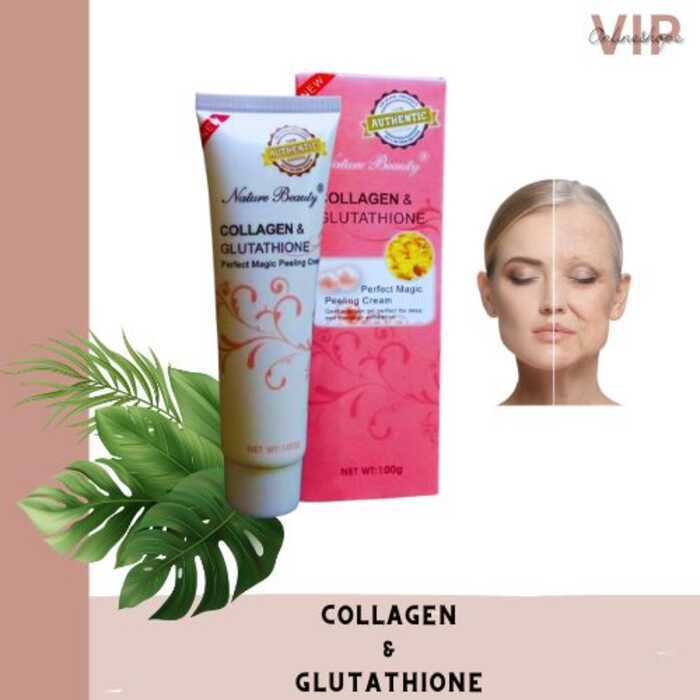 Nature Beauty Collagen And Glutathione Peeling Cream Perfect Magic ...