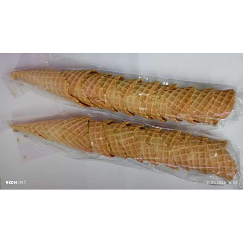 BABY GIANT SUGAR CONE PACK OF 108 - ICE CREAM CONES 737 | Shopee ...