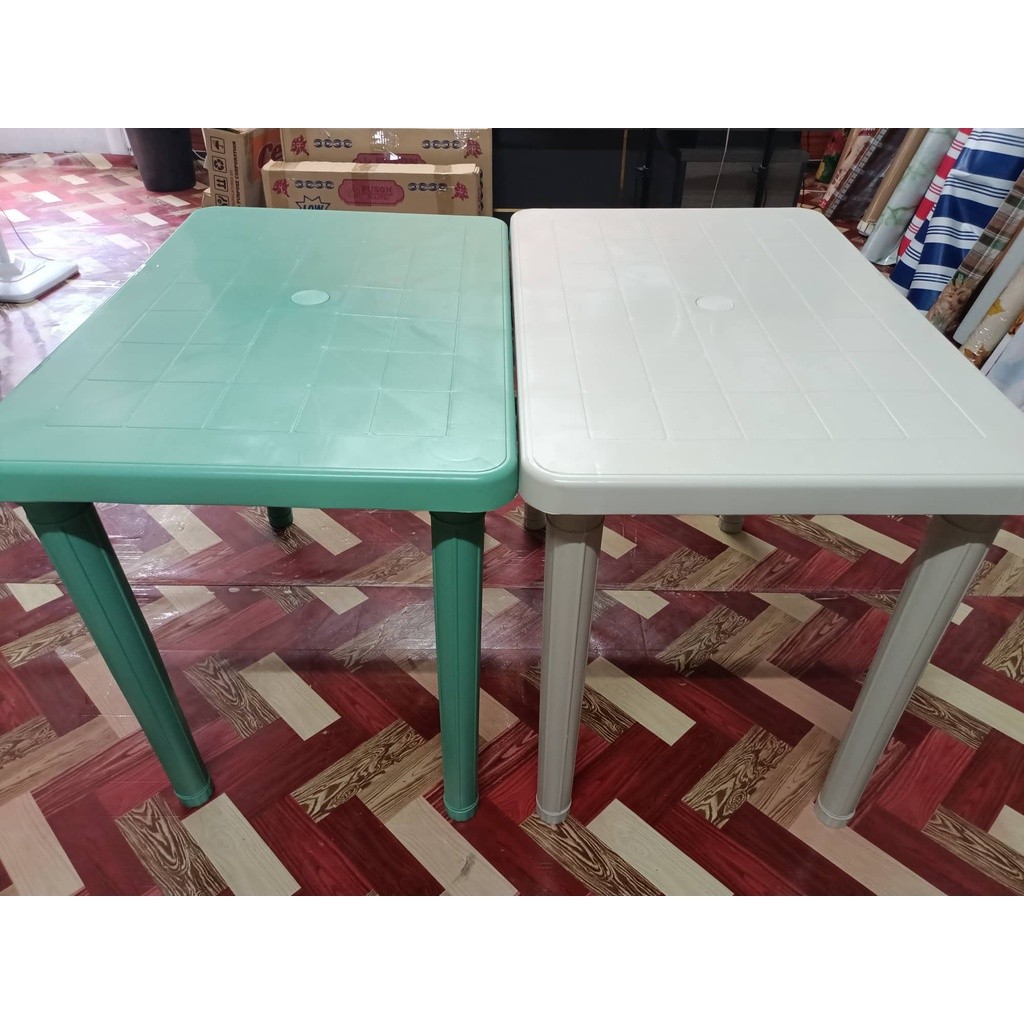 J&T Table Heavy Duty Indoor/Outdoor Monobloc Table 24 x 36 4seater and ...