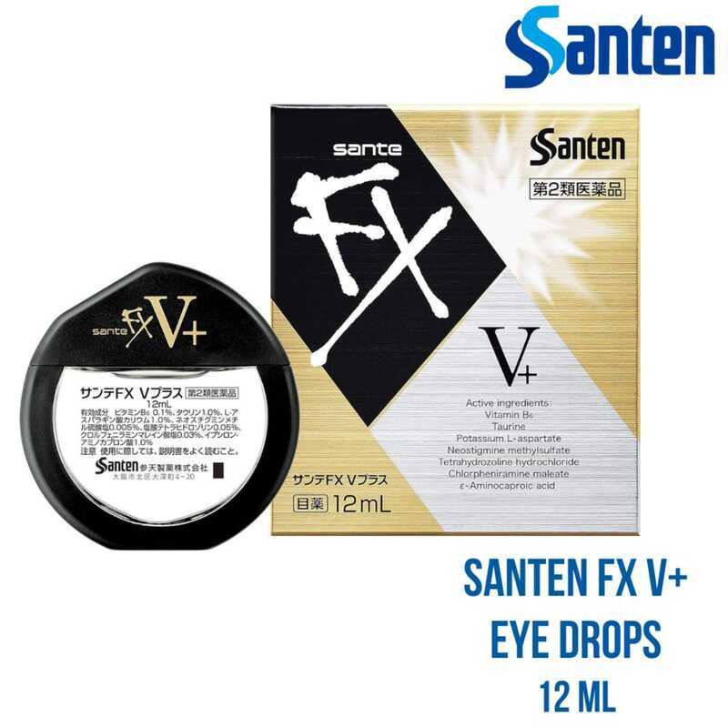ARTHUB - Santen Eye Drops FX V+ 12 Ml (Original, To Relieve Eye Fatigue ...