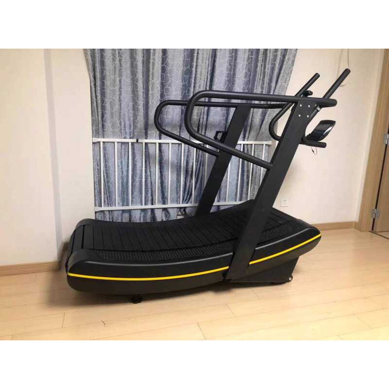© No-Power Treadmill Curved Non-Electric Multi-Functional Adjustable ...