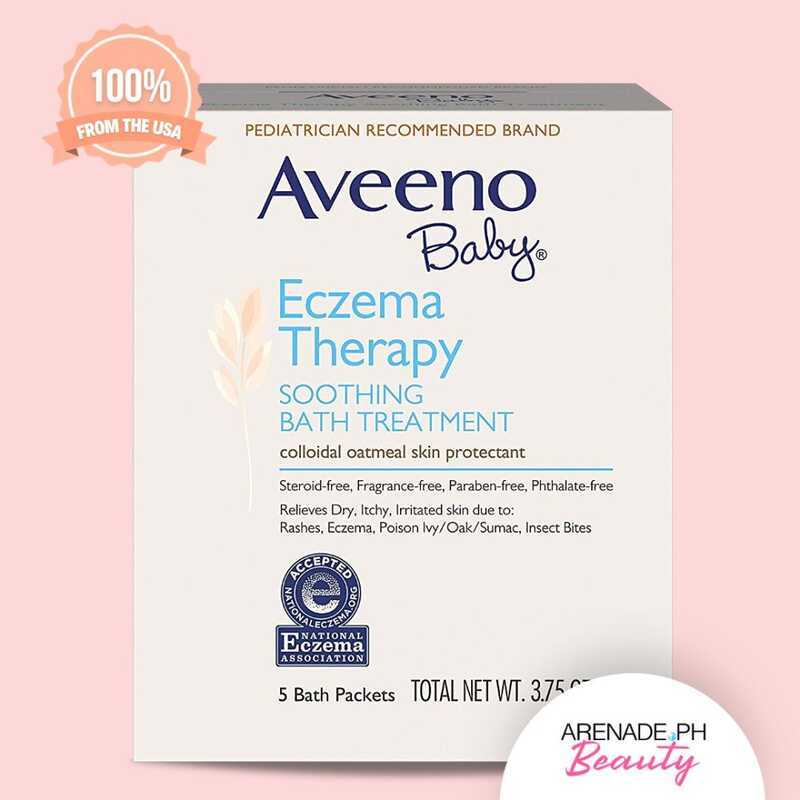 【COD】 Aveeno Baby Eczema Therapy Soothing Bath Treatment Colloidal ...