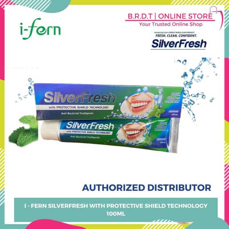 IFERN Silverfresh Anti Bacterial & Medicinal Toothpaste With Protective ...