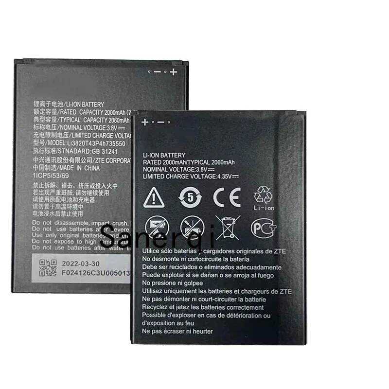 Battery 1 8E For ZTE Mf932 Mf937 Wifi5, 4G LTE WIFI Router 3.8V 2060Mah ...