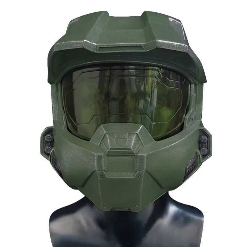 Y Cosplay Master Chief John-117 Helmet Man Resin Halloween Masquerade ...