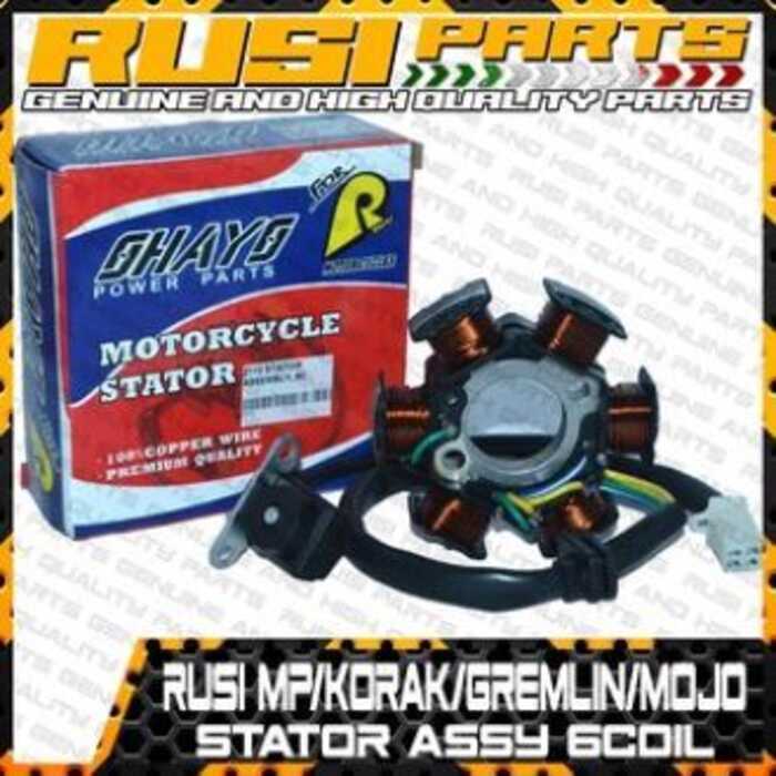 LY RUSI Mp/Korak/Grem/Mojo [Ac] Stator 6Coil/Mp/Korak/Grem/Mojo [Dc ...