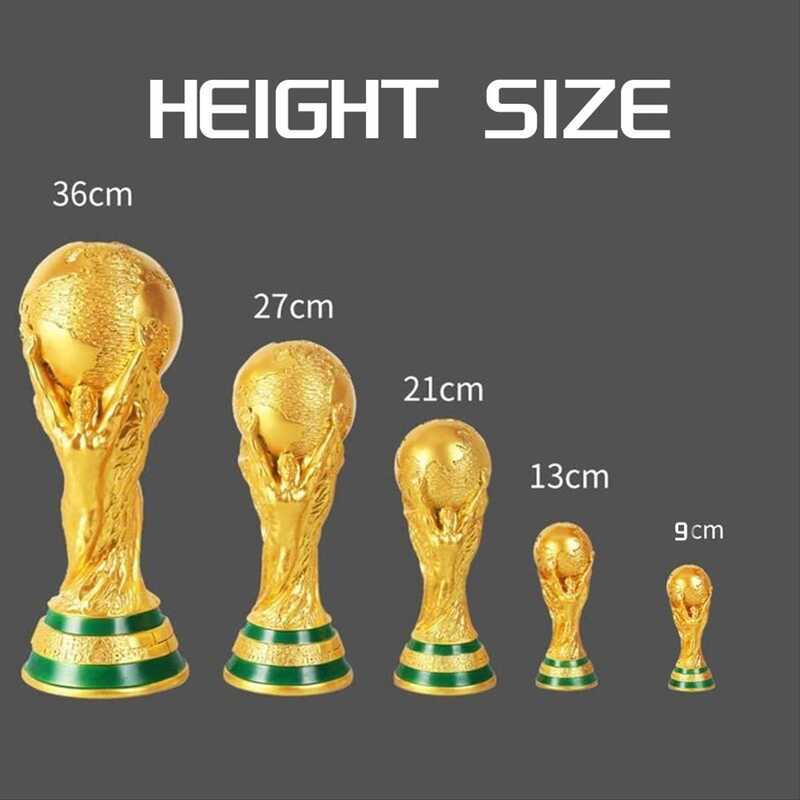Soccer Ball, 2022 R World Trophy Full Gold Plated Resin Hercules Cup ...