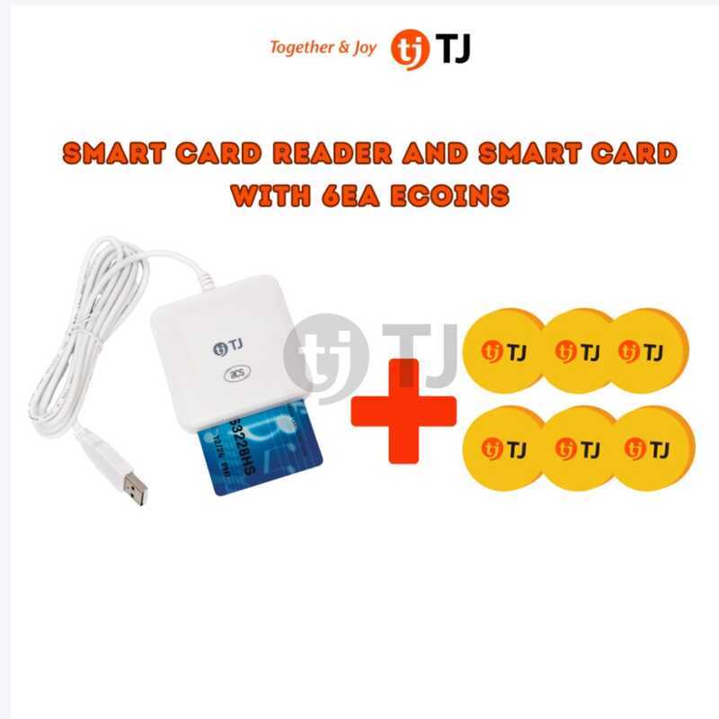 TJ Media Update Kit – Reader + Smart Card with 6 ecoins f24 | Shopee ...