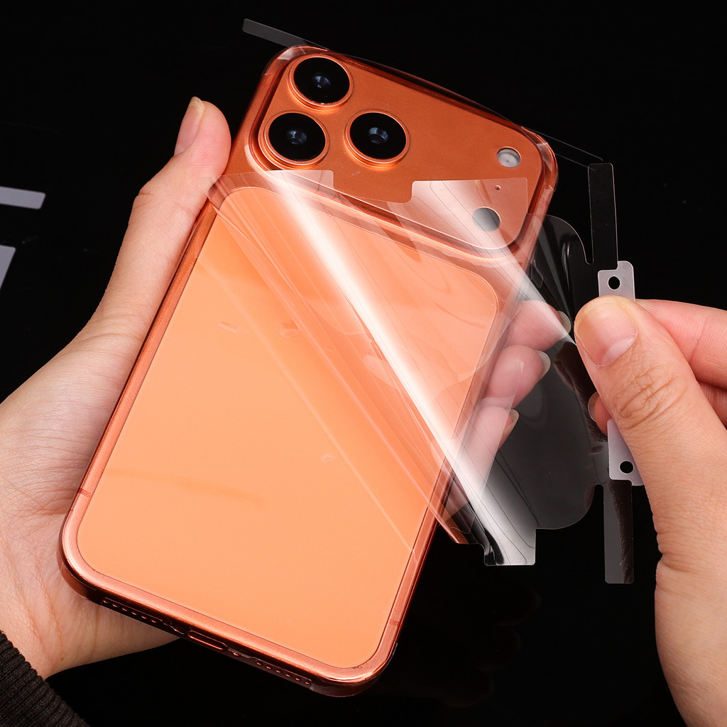 Back Hydrogel Film for iPhone 17 Pro Max with Side Film for iPhone ...