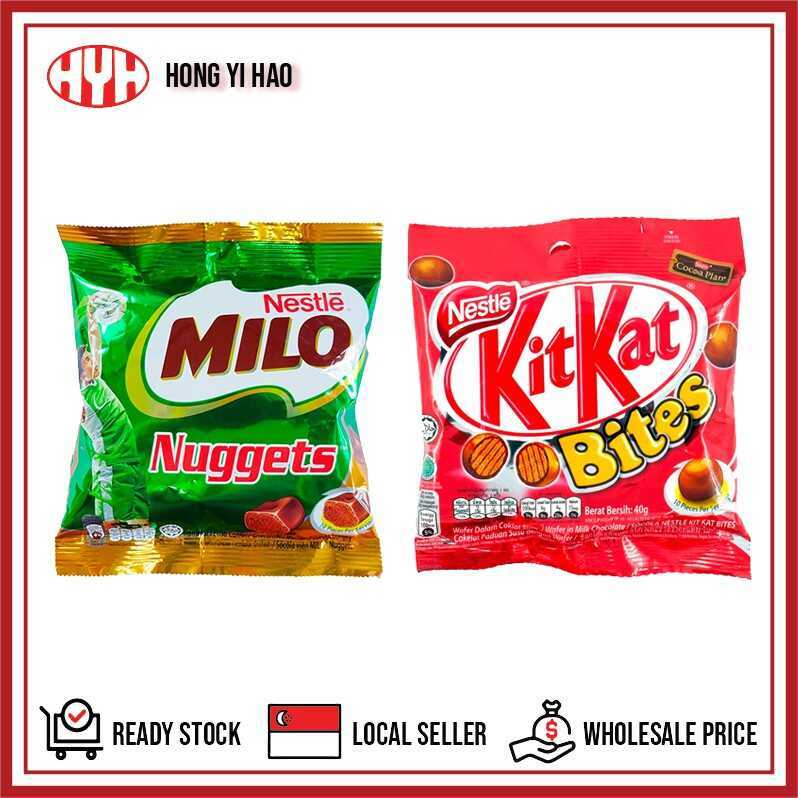 COD Milo Nugget/Kit Kat Bites 10x25g/10x40g | Shopee Philippines