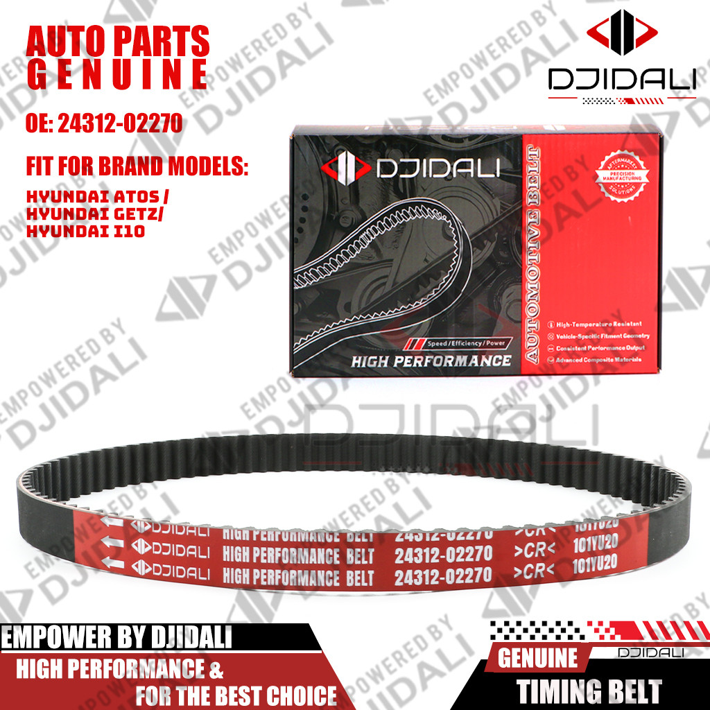 DJIDALI TIMING BELT FOR HYUNDAI ATOS /HYUNDAI GETZ/HYUNDAI I10 24312 ...