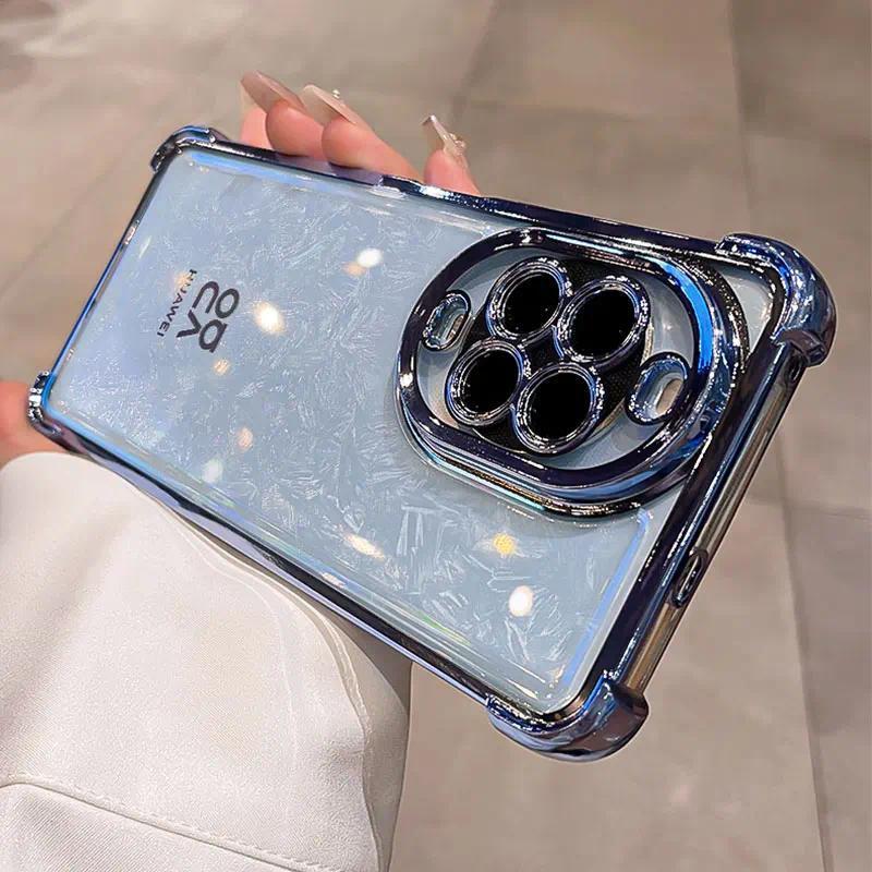 For Huawei Nova 14 Case Shockproof Soft TPU Silicone Electroplating ...