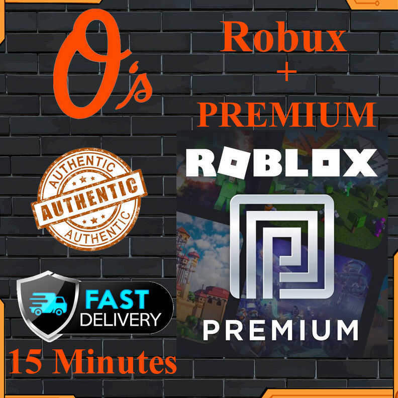 Roblox Robux Gift Card + Premium 450, 1000, 2200, 2640 Robox - O's Game ...