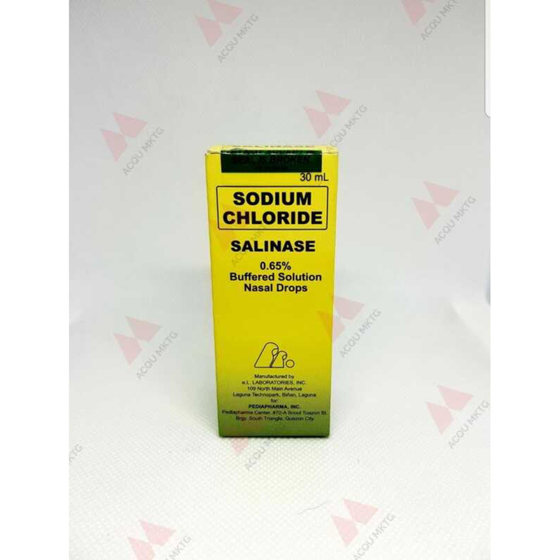 Sodium Chloride Salinase Nasal Drops 71C | Shopee Philippines