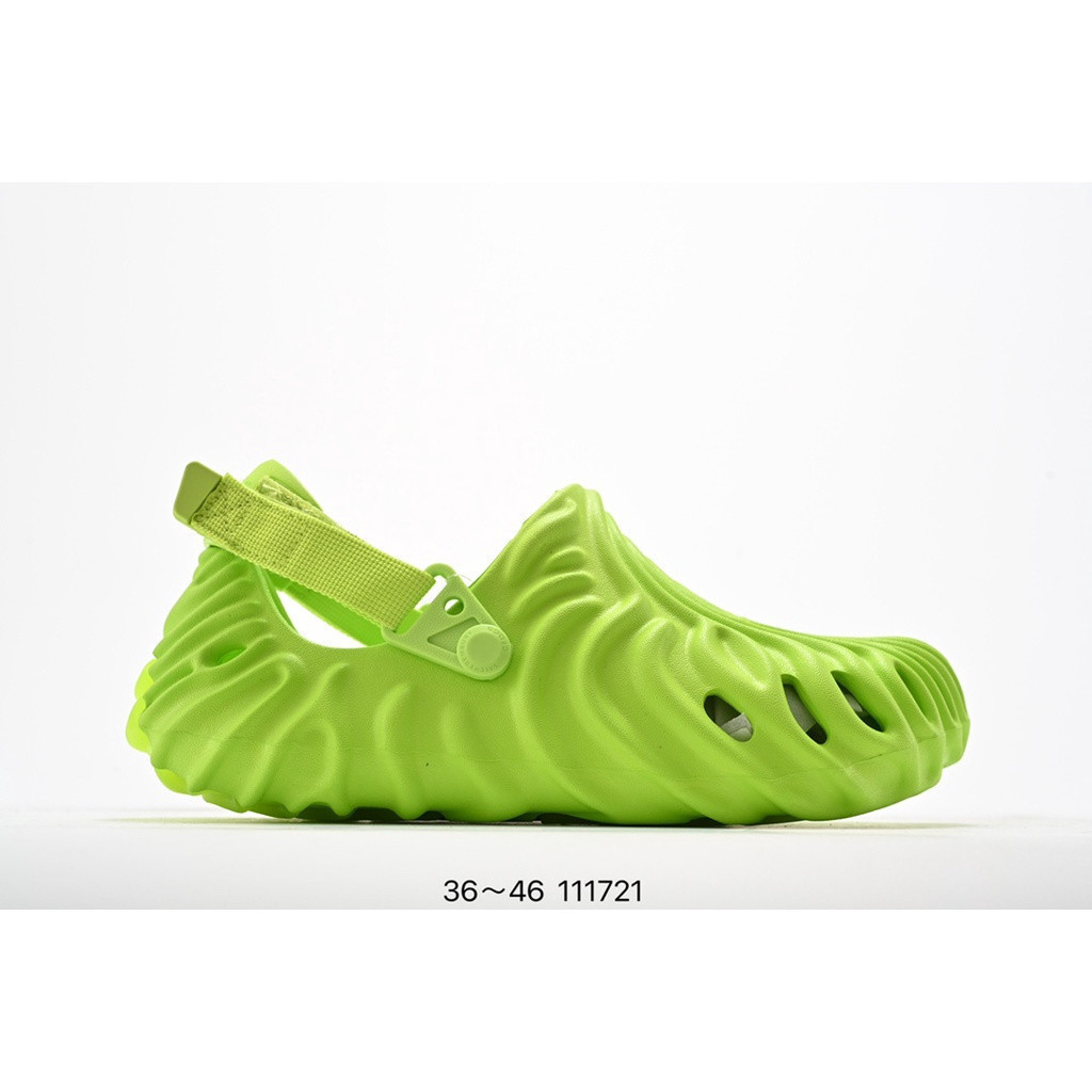 Salehe Bembury x Crocs Pollex Clog "Peach" fingerprint spine series ...