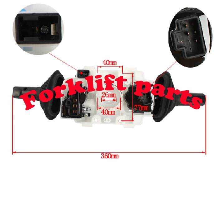 Mitsubishi Forklift Parts FD20/30-F18C/F14E Headlight Gear Combination ...