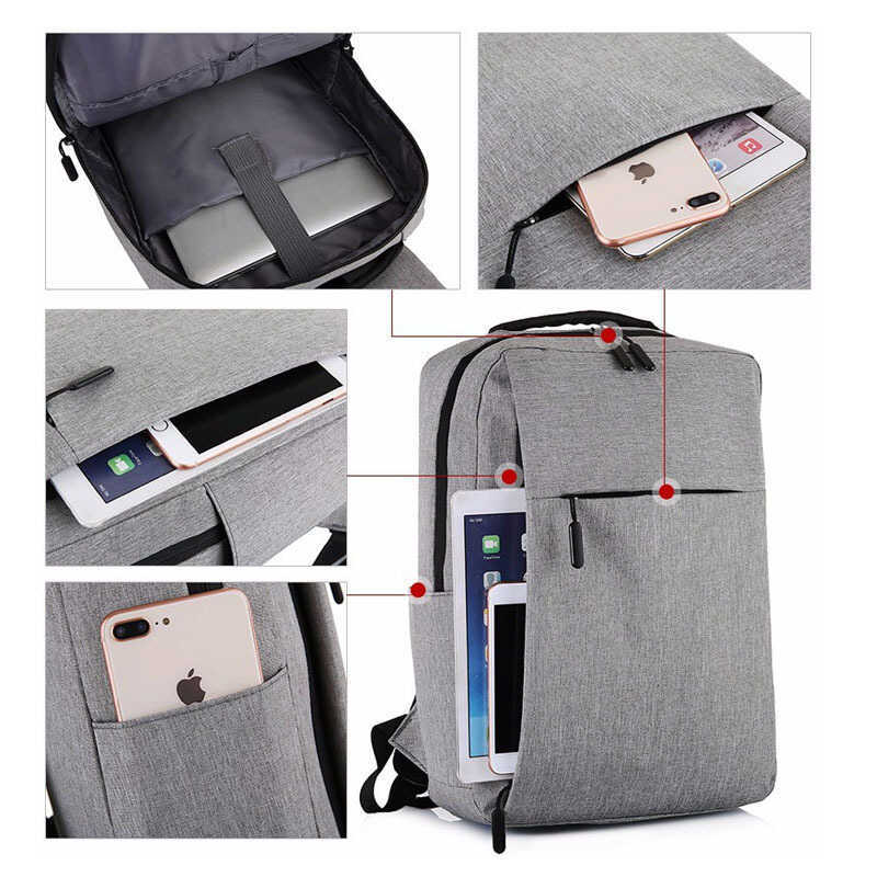 Shopee Men's High-End Travel Backpack Laptop Bag Large Capacity ...