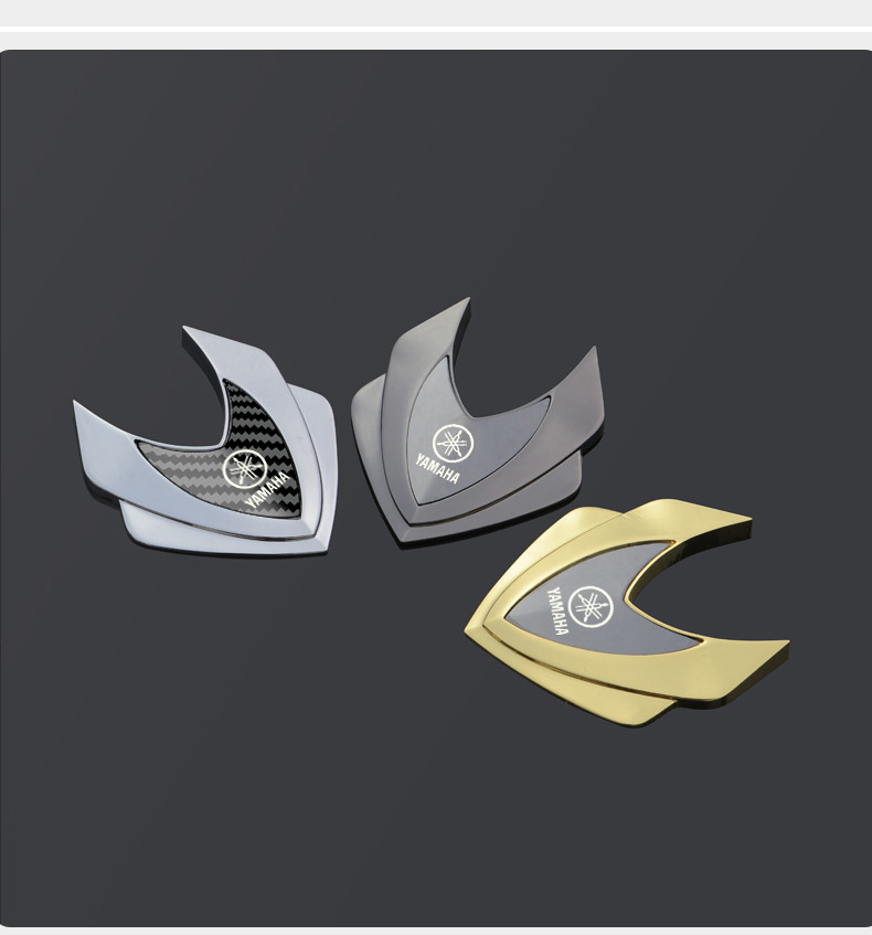 Motorcycle Metal Stickers 3D Stickers Motorcycle Accessories Decoration ...