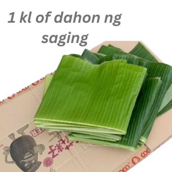 Banana Leaves (Dahon Ng Saging) Fresh For Kakanin & Grilling 1Kg 2C3 ...
