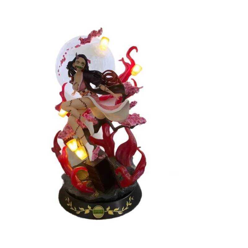 Demon Slayer 1/6 Anime PVC Model Statue Gk Demon Transformation with ...