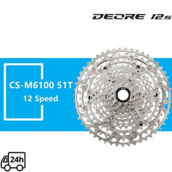 SHIMANO DEORE M6100 12 Speed Cogs Mountain Bike MTB Freewheel 10-51T ...