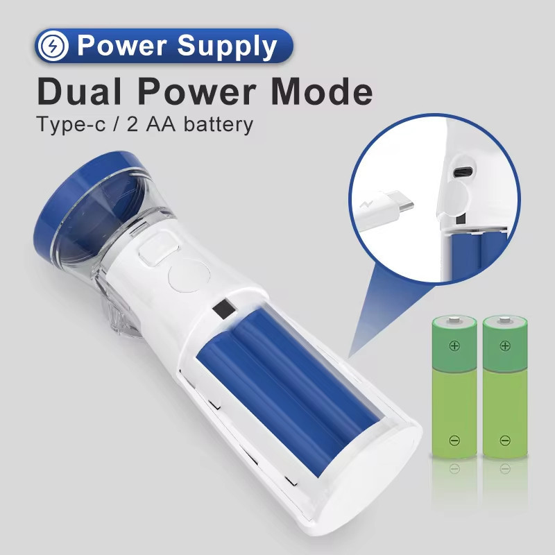 Portable Silent Mesh Nebulizer Inhaler Machine Medical Asthma Inhaler ...