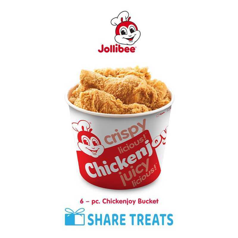 Jollibee 6 - Pc. Chickenjoy Bucket (Sms Evoucher) A24 | Shopee Philippines