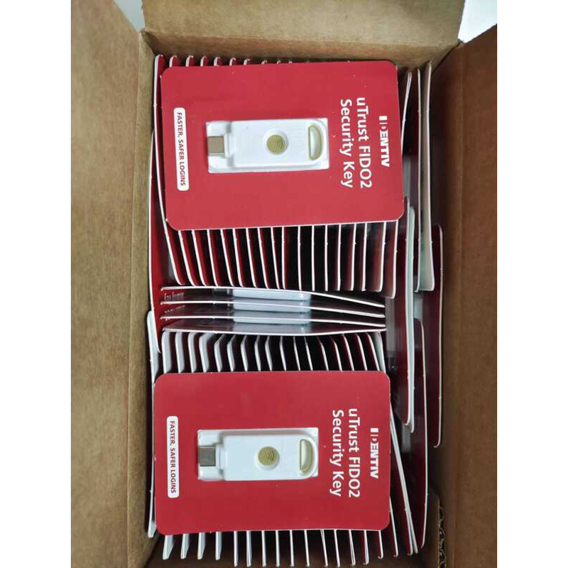 Original Imported Identiv FIDO2 NFC Security Key USB-C Interface/Yubico ...