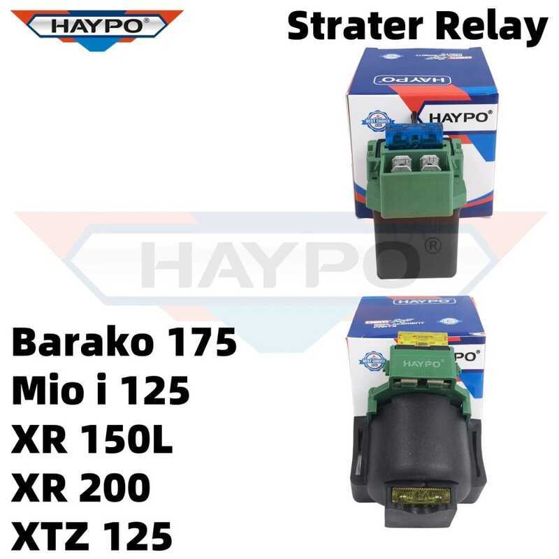 Haypo Brand Motorcycle Starter Relay For Barako 175 Mio I 125 XR 150L ...