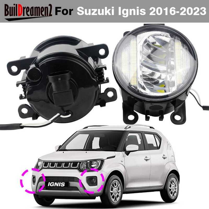 Xj 2 X 30W Car LED Fog Light Daytime Running Lamp DRL Assembly 8000Lm ...