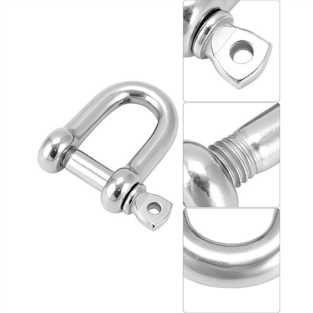 M6/M10/M14 304 Stainless Steel Corrosion-Resistant Lifting Shackle ...
