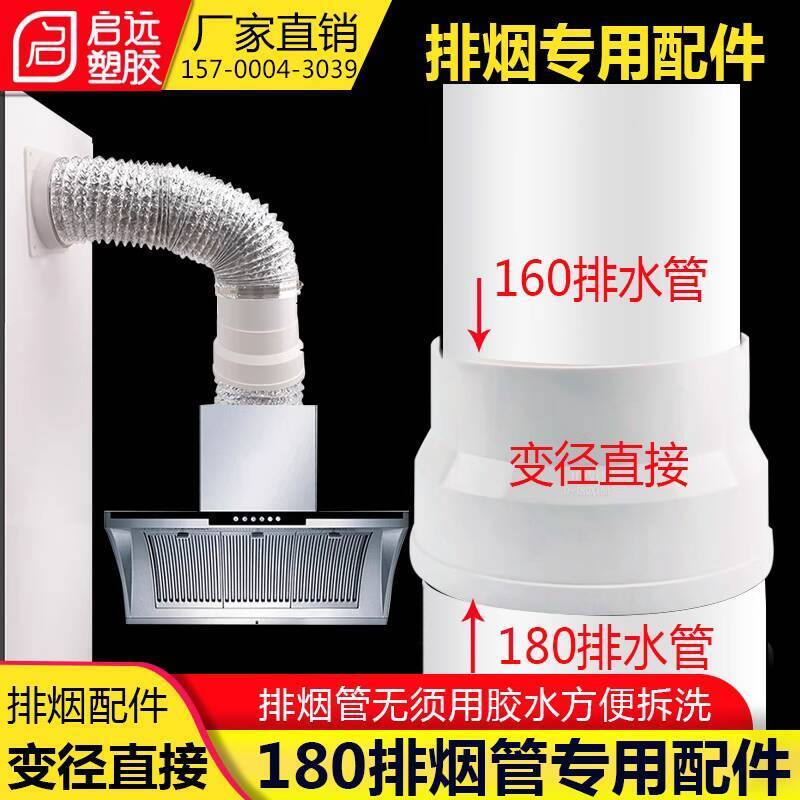 ☑♥ PVC Pipe Smoke Exhaust Plastic Pipe Smoke Pipe Smoke Exhaust Drain ...