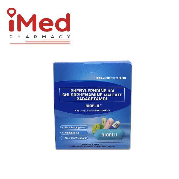 BIOFLU REFORMULATED TAB 10per pack f61 | Shopee Philippines
