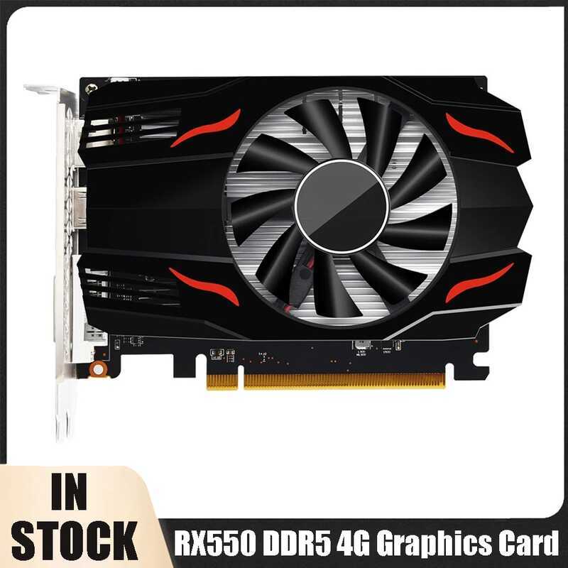 Year One Warranty Rx550 Graphics Cards 128Bit Ddr5 Video Card 4Gb Low ...
