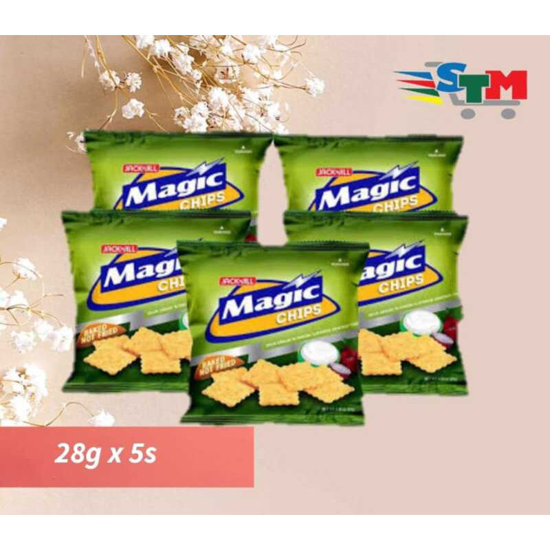 MAGIC CHIPS SOUR CREAM 28G (By5) F1e | Shopee Philippines