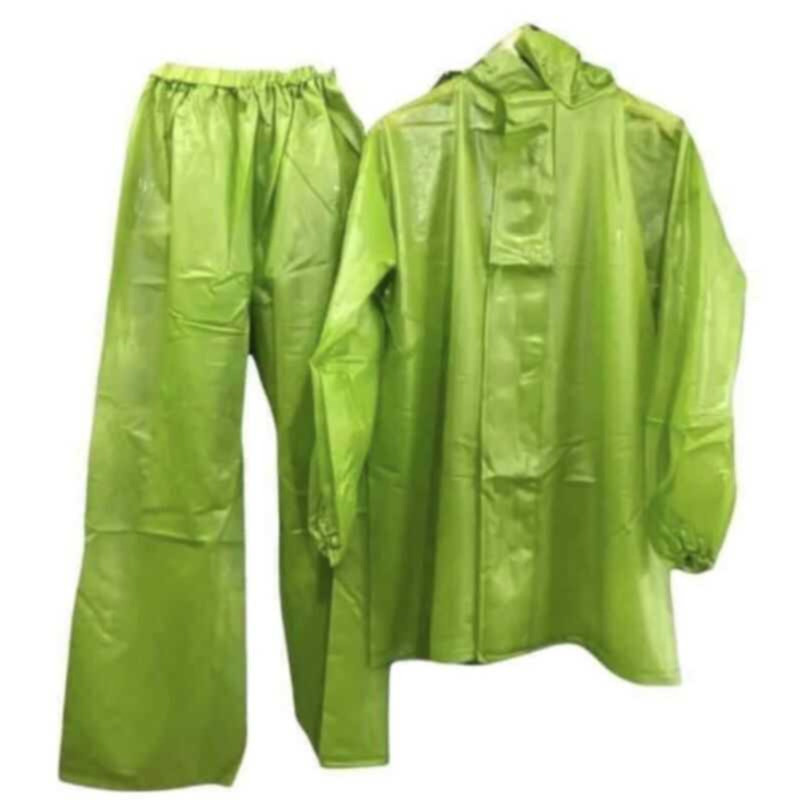 RUBBERIZED GREEN Kapote/Rain COAT FREE SIZE | Shopee Philippines