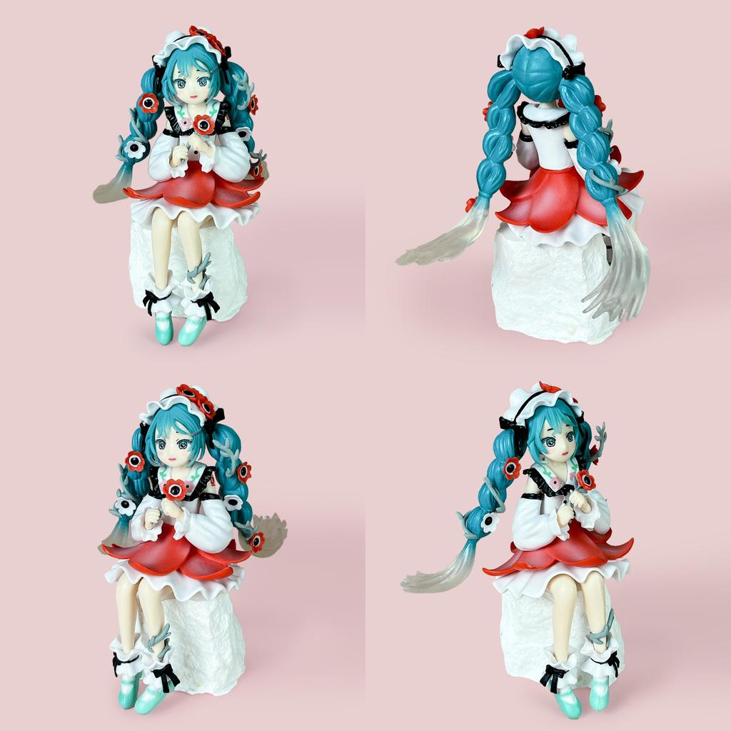 Anime Miku Hatsune Figure Pvc Model With Assembled Construction For ...