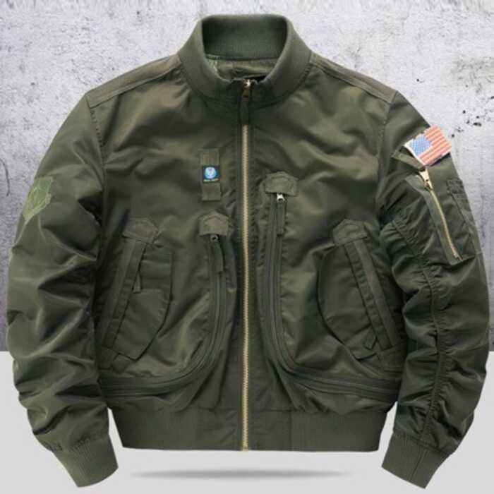 Flight Jacket Men S Functional Workwear Top Tough Guy Waterproof ...