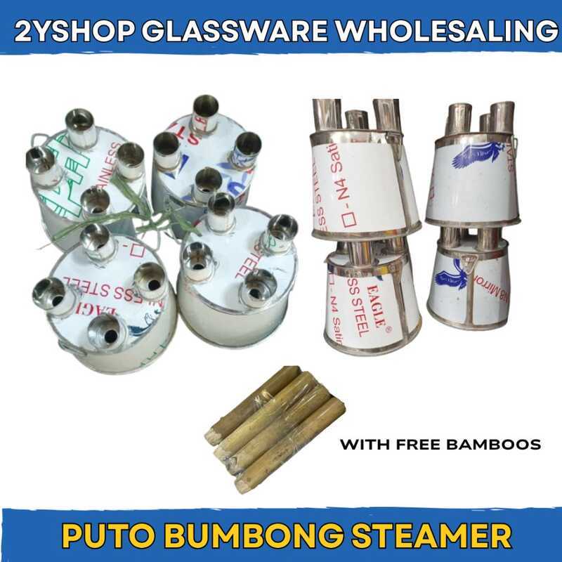 Puto Bumbong Stainless Steamer With Free Bamboos 2Ca | Shopee Philippines
