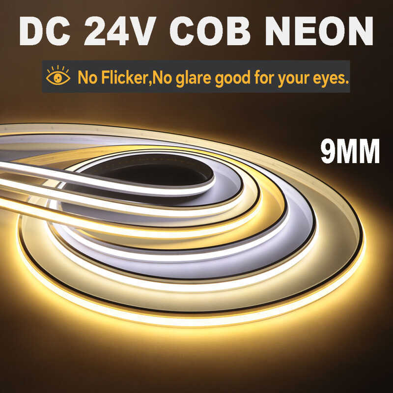 Low Temperature Running COB Neon Led Strip Ac110-220V Super Bright ...