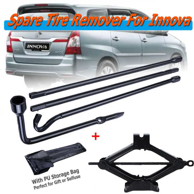 Spare Tire Remover Lug Wrench Complete Tool Set For Toyota Innova Hi ...