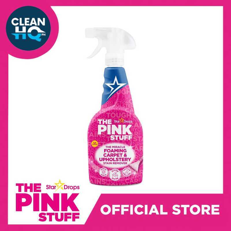 The Pink Stuff Miracle Foaming Carpet & Upholstery Stain Remover 369 ...