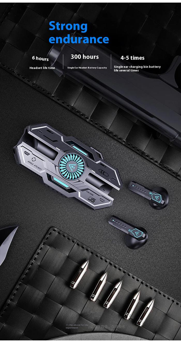 TWS Mech style E-sports Gaming headset Bluetooth No latency gaming ...